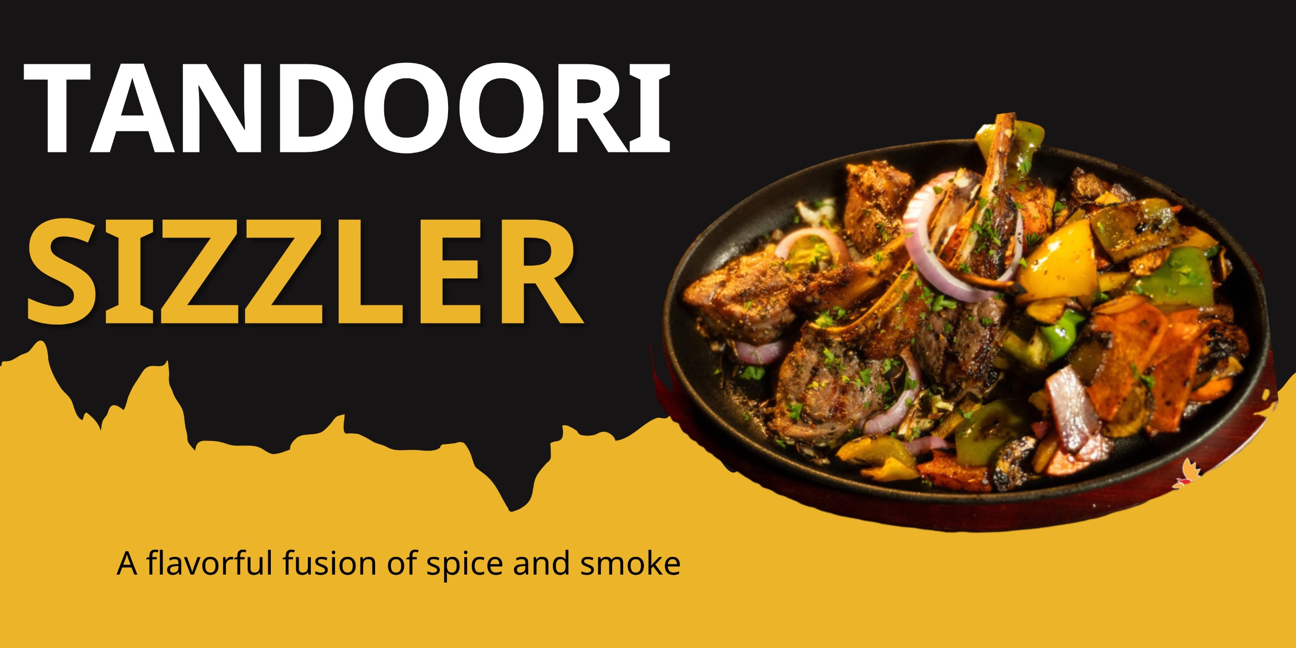 Tandoori Sizzler: A Flavorful Fusion of Spice and Smoke