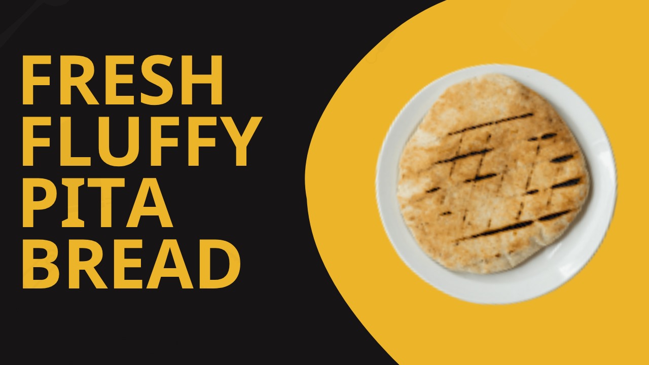 Fresh & Fluffy Pita Bread